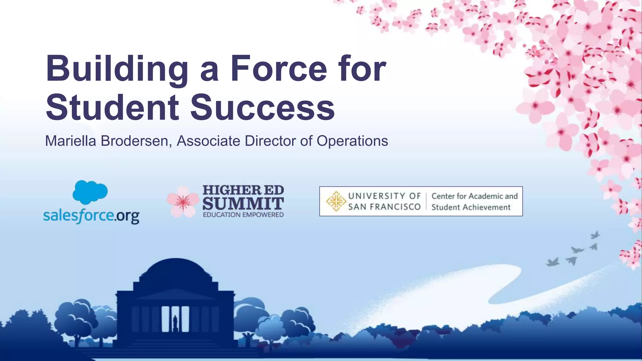 Building a Force for Student Success | PPT