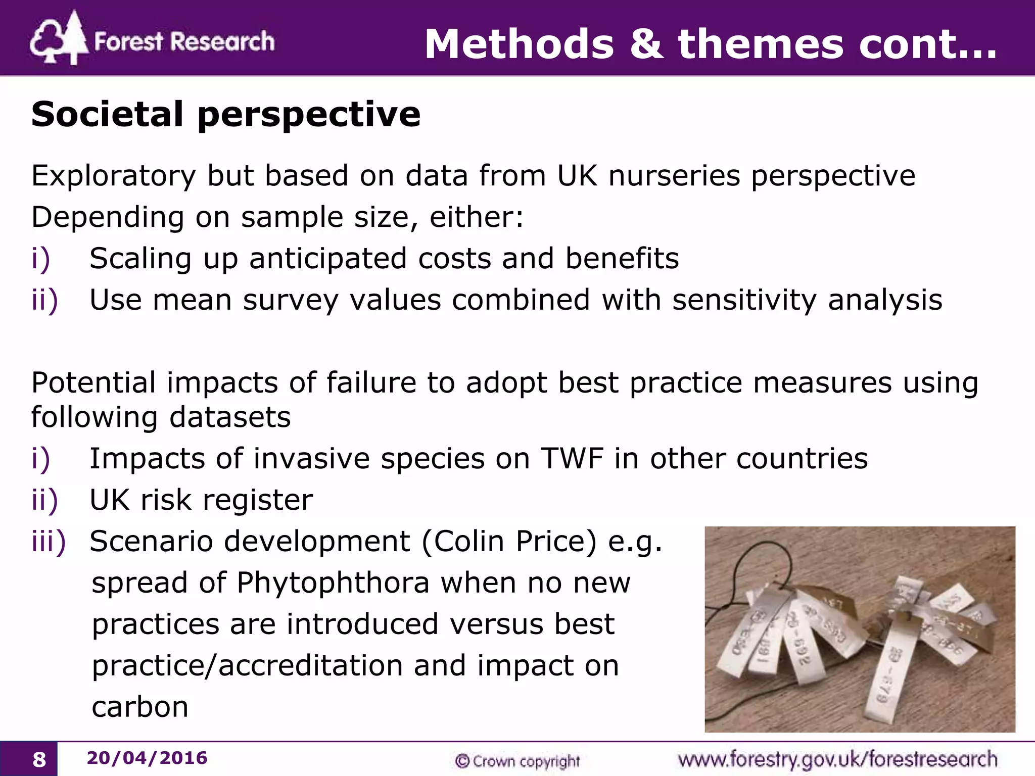 Phytothreats WP2: Feasibility analyses and development of ‘best ...