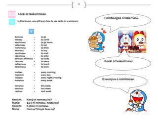 Marien book of basic Nihongo Basic Japan | PDF