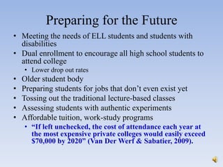 Marie singleton's three models of today’s higher education | PPT