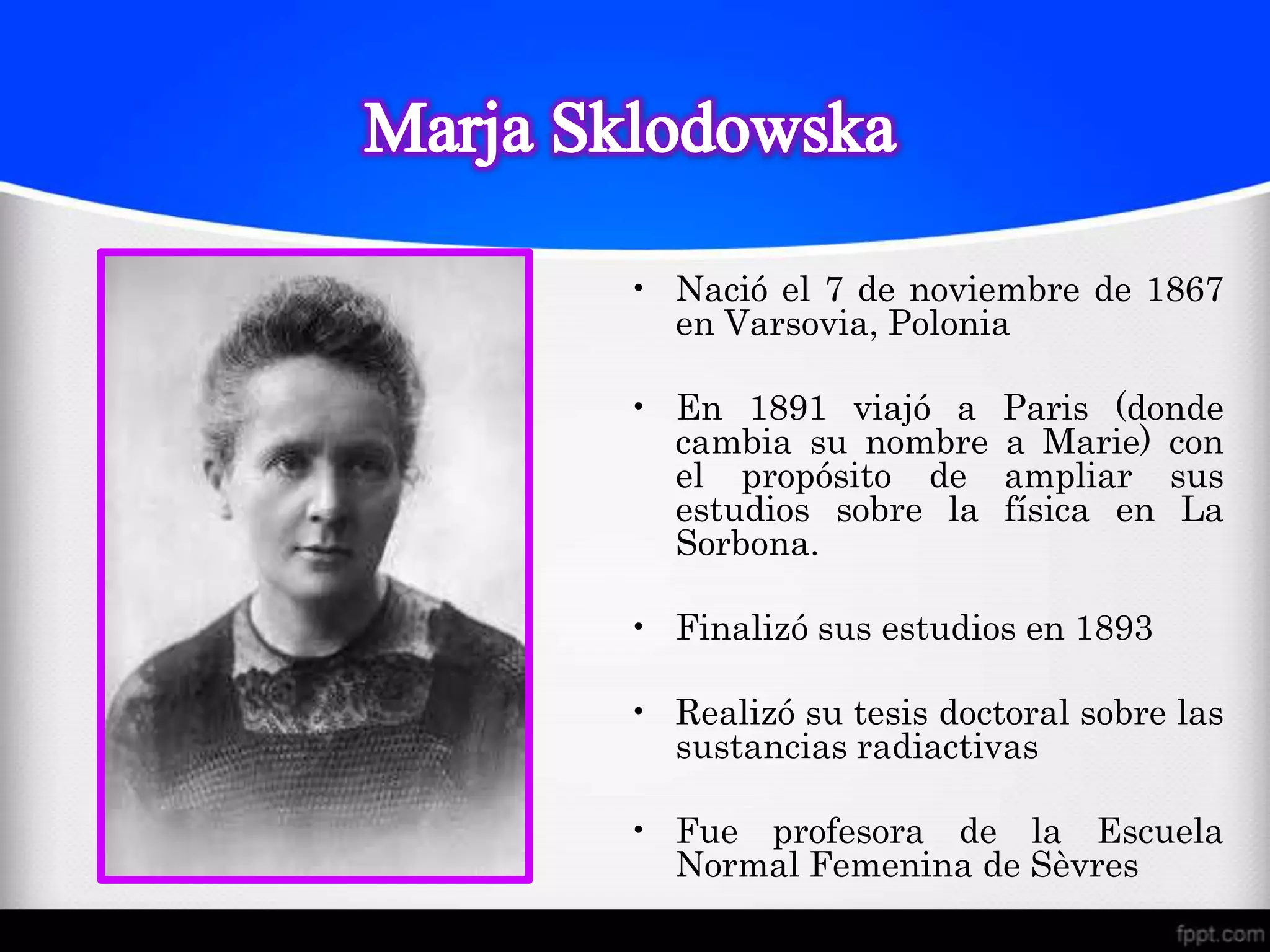 Marie y pierre curie | PPT