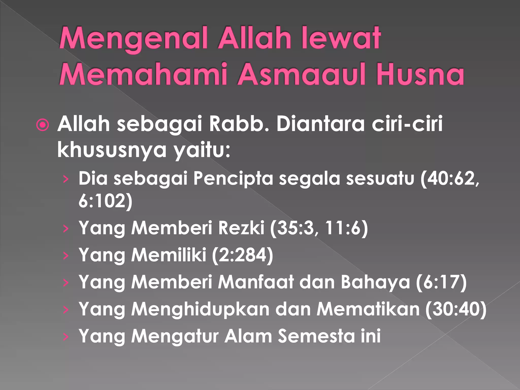 Ma’rifatullah | PPTX