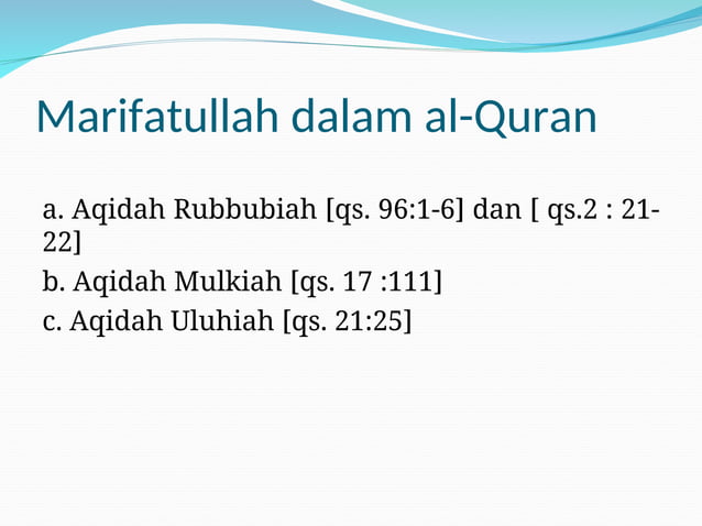 mengenal Allah lebih dekat dengan marifat | PPT mengenal Allah lebih dekat dengan marifat | PPT