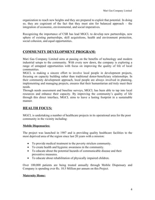 Mari gas company limited | DOC