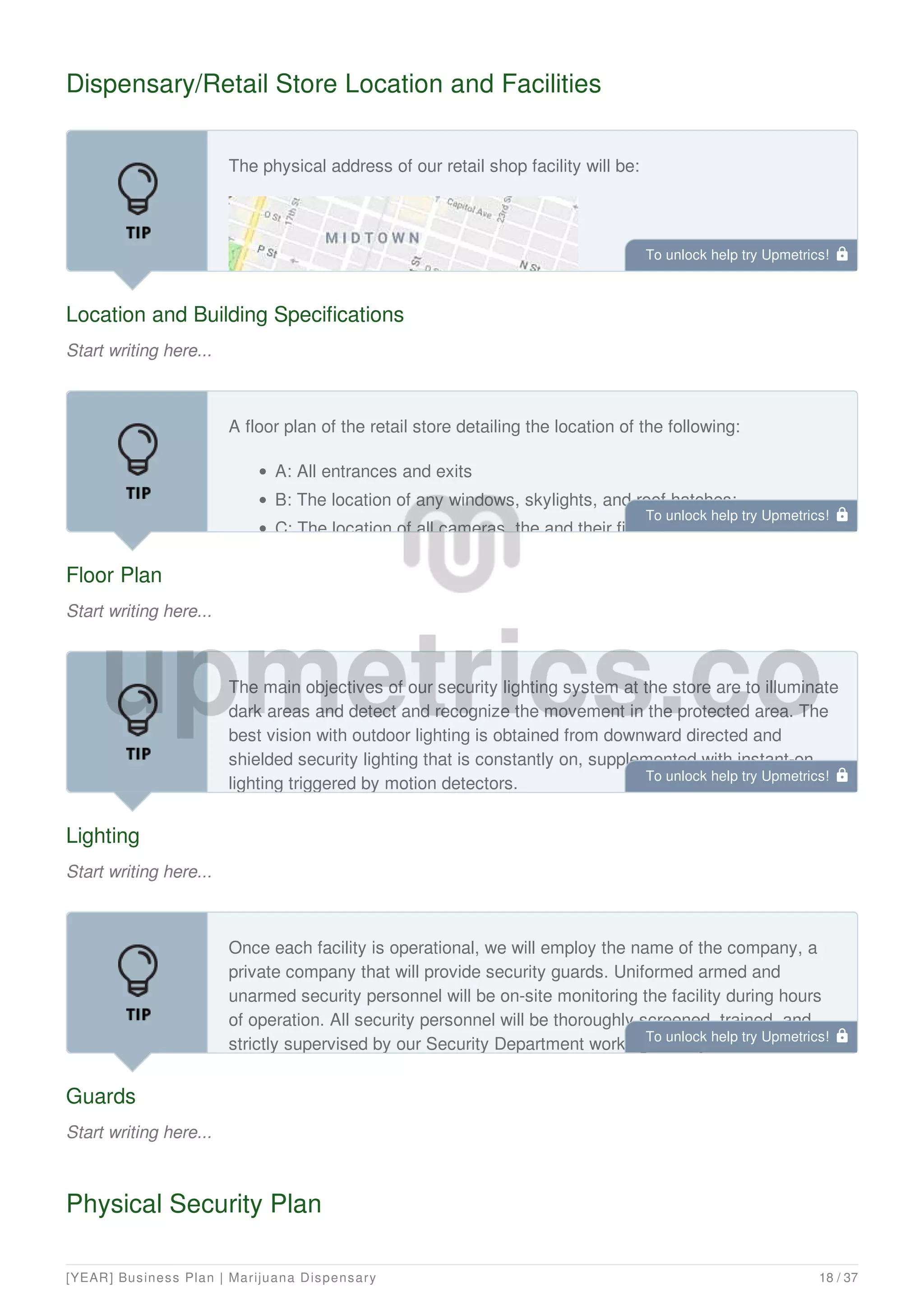 Marijuana Business Plan Example | PDF