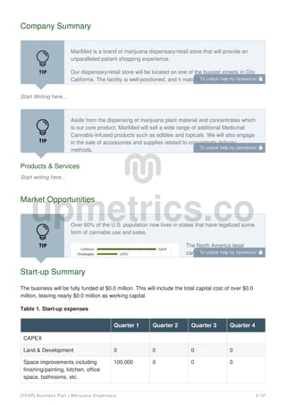 Marijuana Business Plan Example | PDF