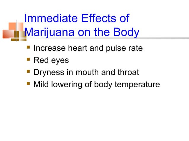 Marijuana effects Myths and Realities - Hemprove | PPT