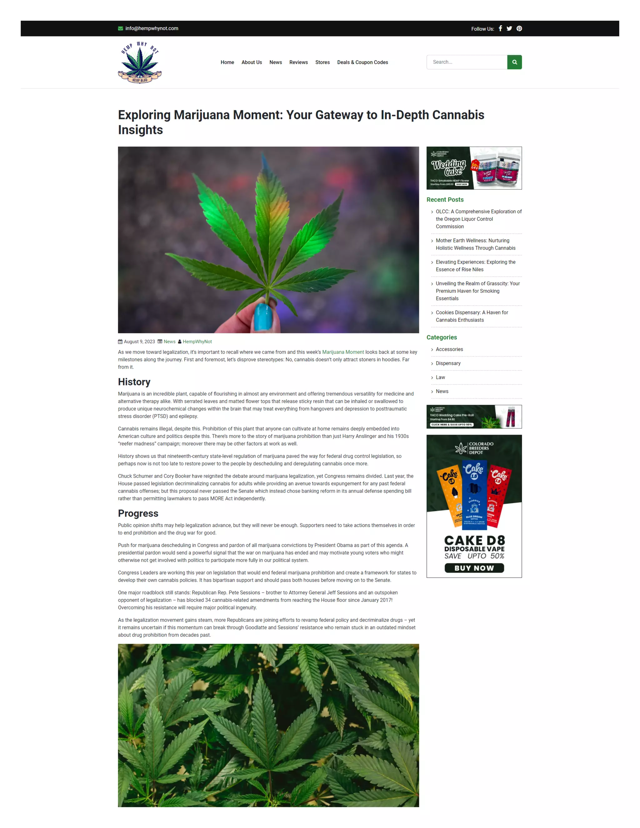 Marijuana Moment | PDF