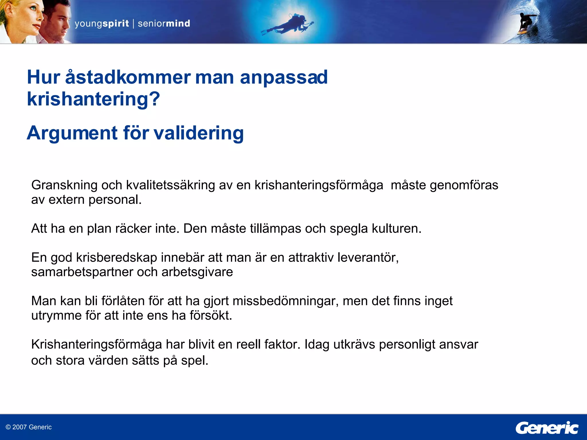 Marika Bökman - Anpassad krishantering | PPT