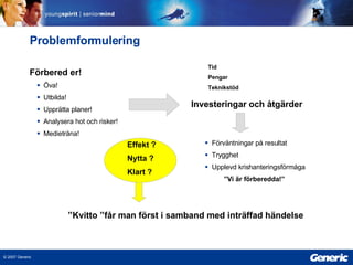 Marika Bökman - Anpassad krishantering | PPT