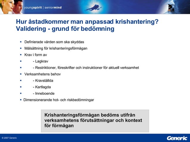 Marika Bökman - Anpassad krishantering | PPT
