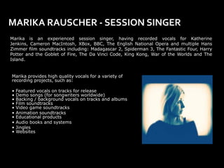 Marika Rauscher Presentation | PPTX