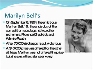 Marilyn Bell | PPT