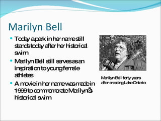 Marilyn Bell | PPT