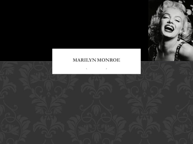 Marilyn Monroe1926 | PPS