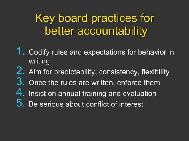 Instruments for improvement of Accountability and Governance in NGOs ...