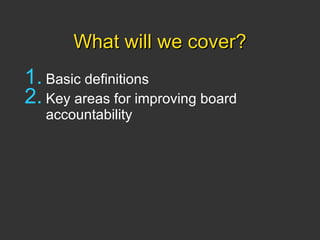 Instruments for improvement of Accountability and Governance in NGOs | PPT