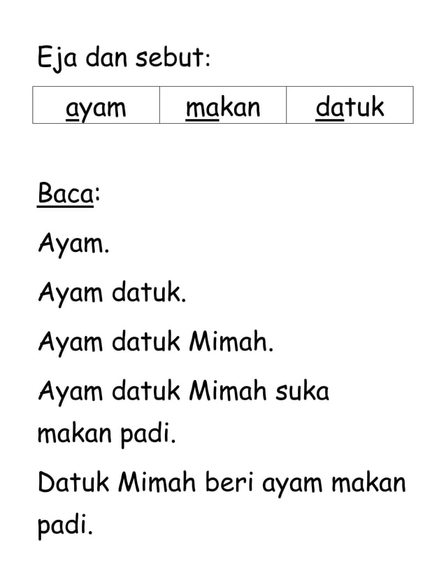 Mari membaca buku 2 | DOCX