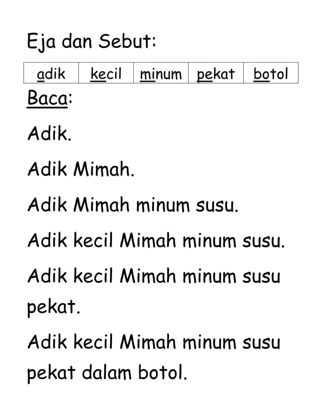 Mari membaca buku 2 | DOCX