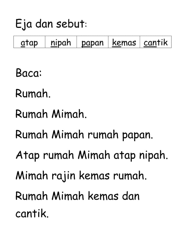 Mari membaca buku 2 | DOCX