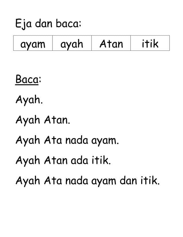 Mari membaca buku 2 | DOCX