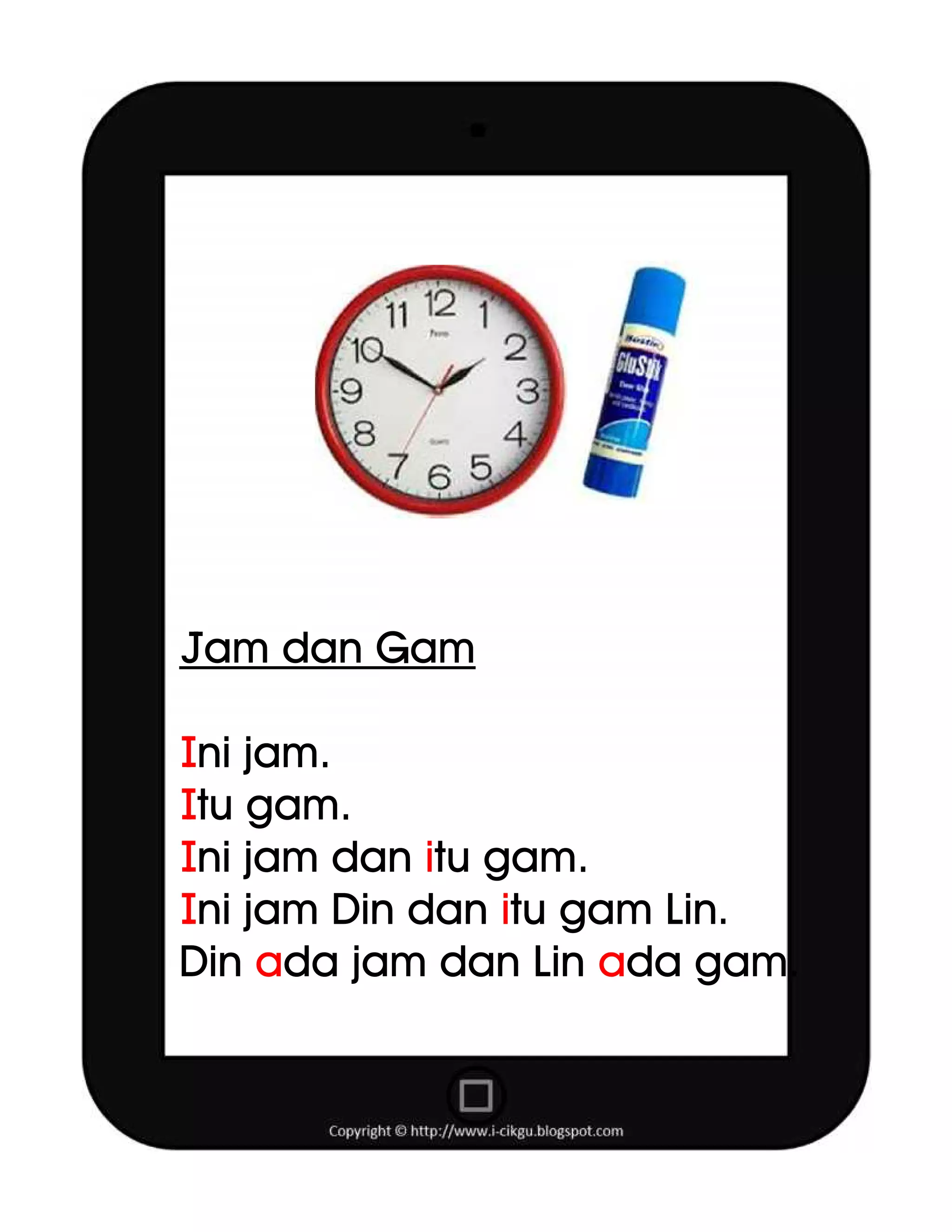 Mari membaca (siri 1) buku 5 | PDF