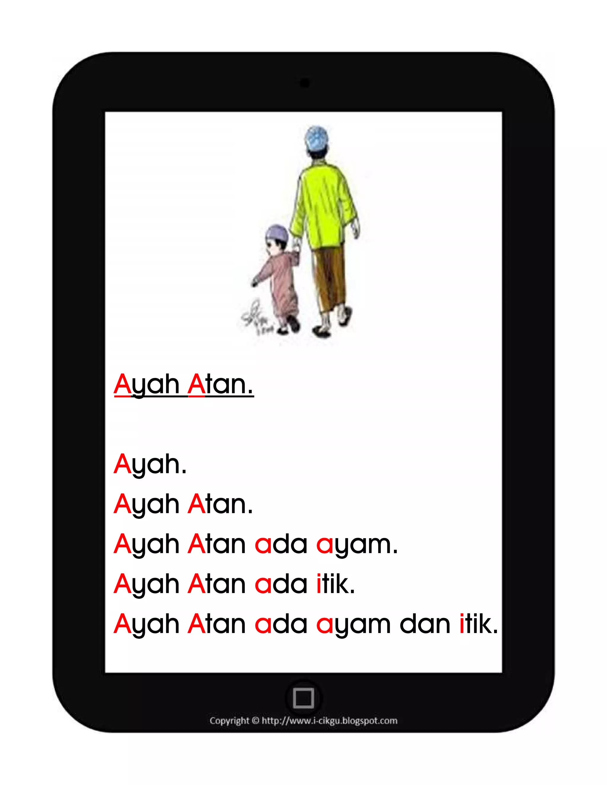 Mari membaca (siri 1) buku 5 | PDF