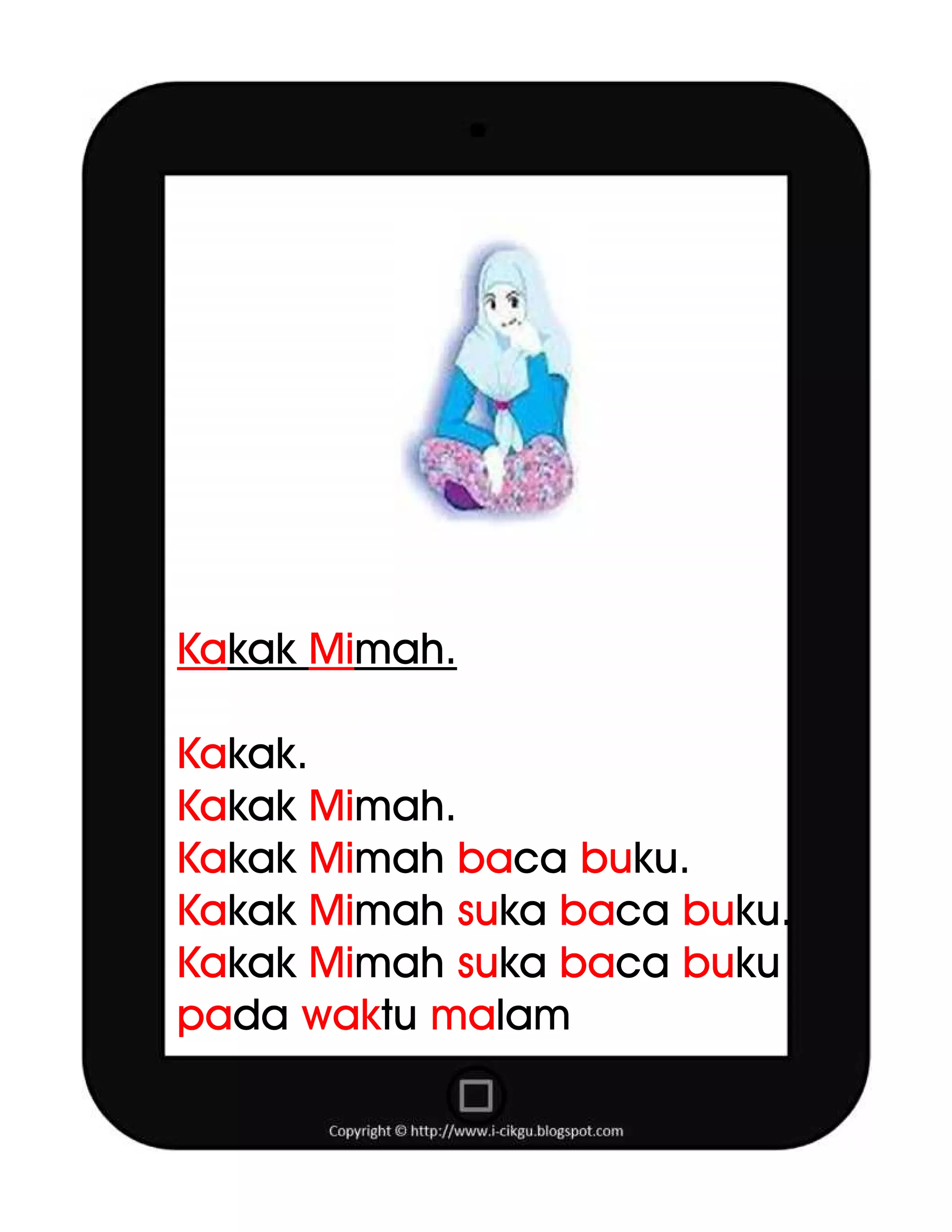 Mari membaca (siri 1) buku 5 | PDF