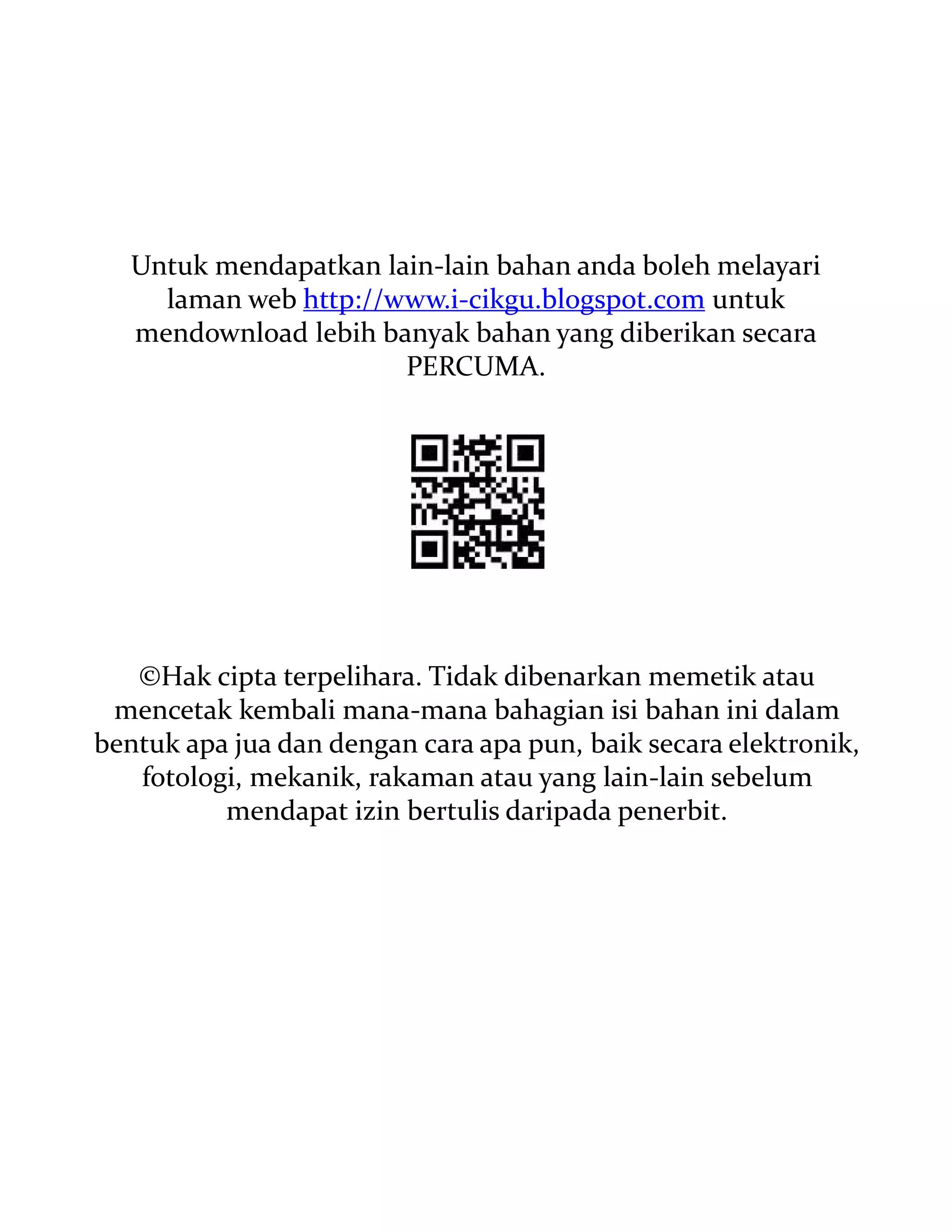 Mari membaca (siri 1) buku 5 | PDF