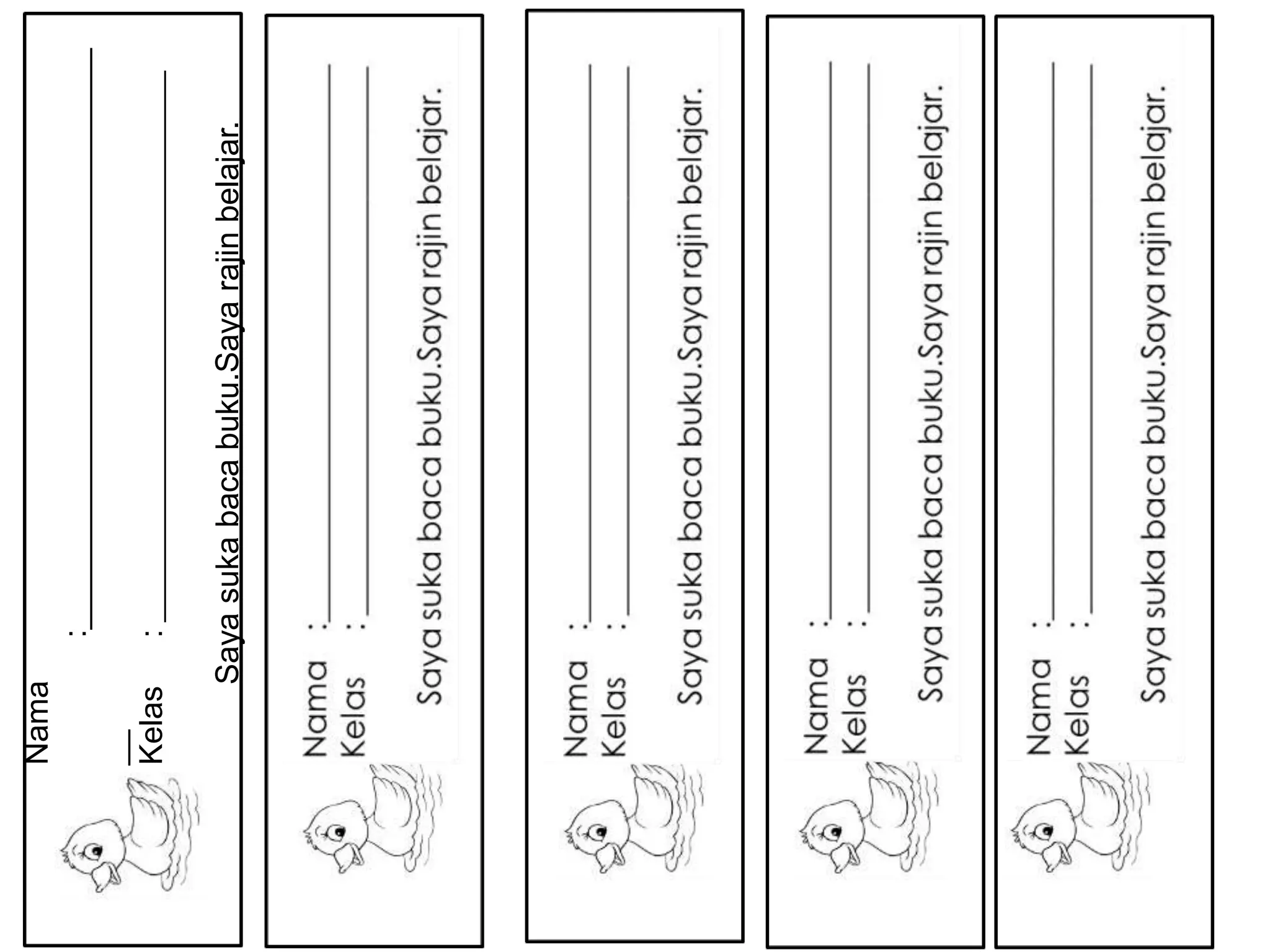 Mari mewarna penanda buku 2 | PPTX