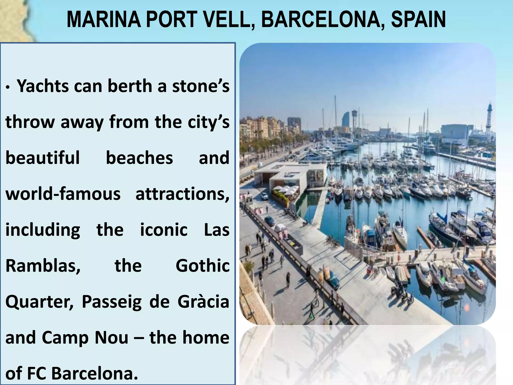 Marina and development process | PPTX