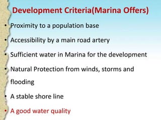 Marina and development process | PPTX
