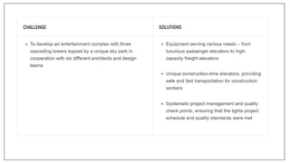 Project Management - Marina bay Sands | PPTX