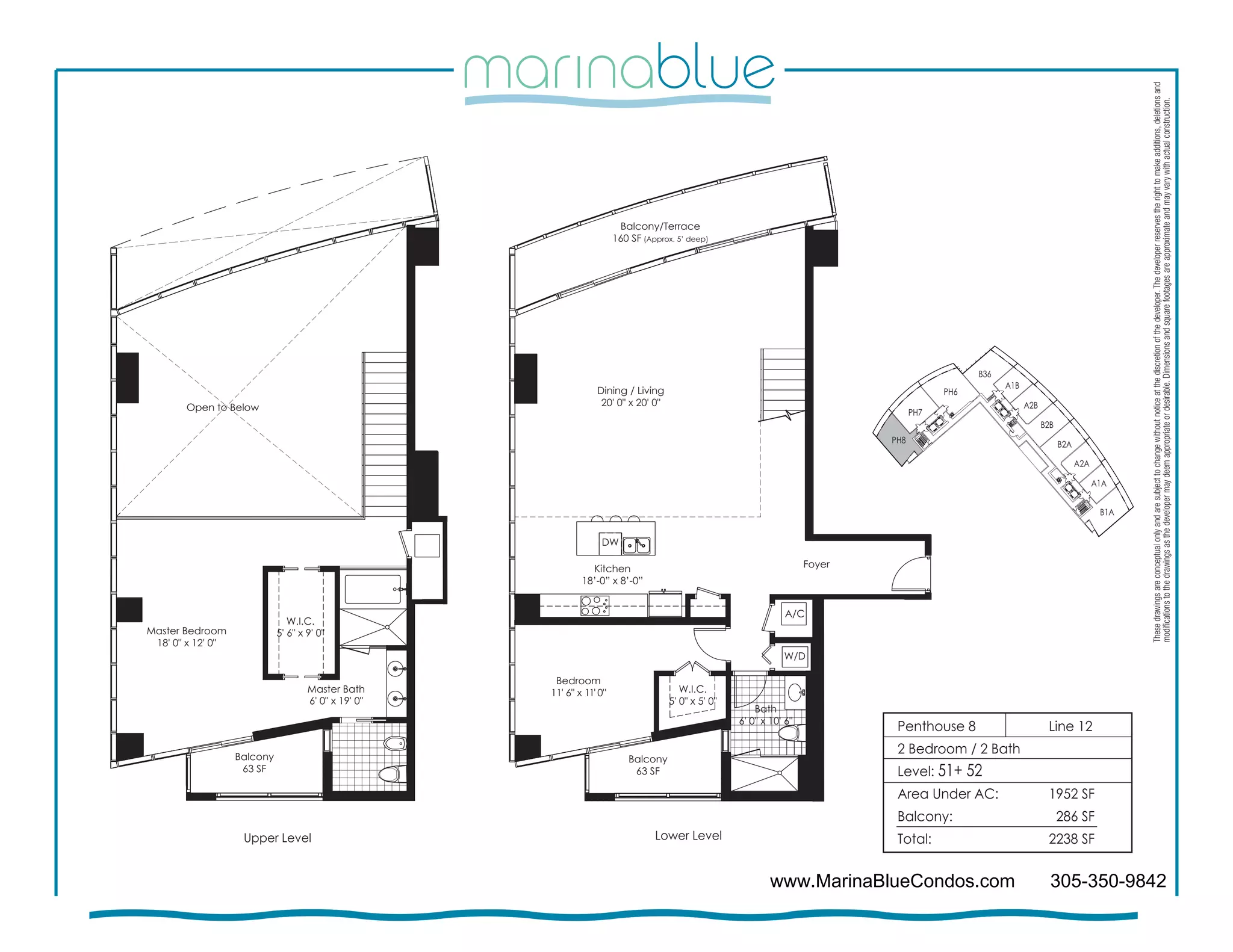 Marina Blue Condo Floor Plans | PDF