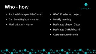 SFSCON23 - Marina Latini - Accessibility improvements for Uyuni | PPT ...