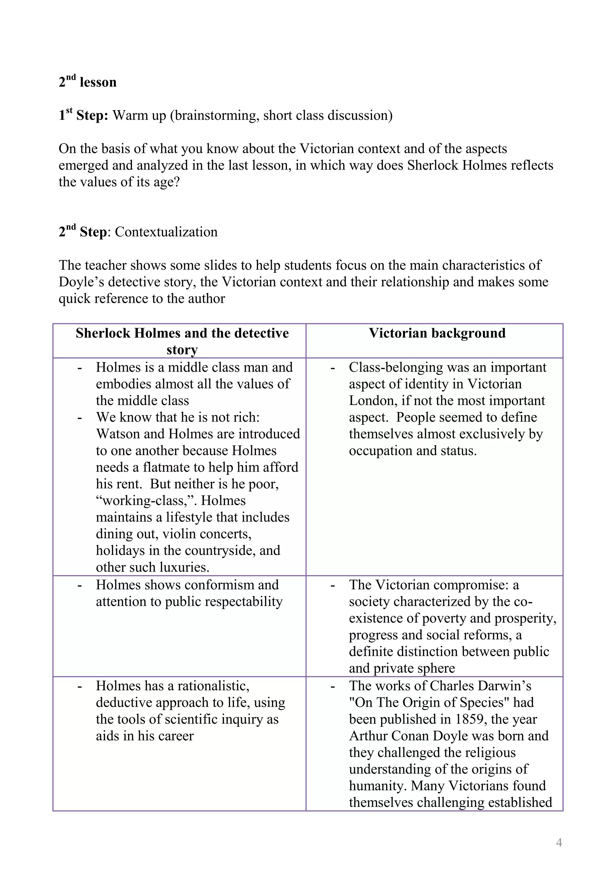 Sherlock Holmes (The Adventure of the Speckled Band) | DOCX