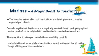 Marinas and its importance | PPTX