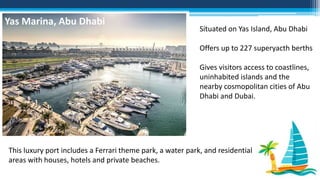 Marinas and its importance | PPTX