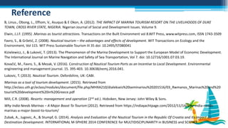 Marinas and its importance | PPTX