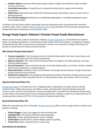 Marinated Rahu Fish A Delicious, Ready To Cook, Frozen Food Chunk.pdf