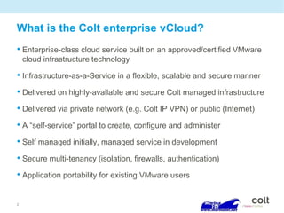 Datacenter Virtual powered by Colt | PPT