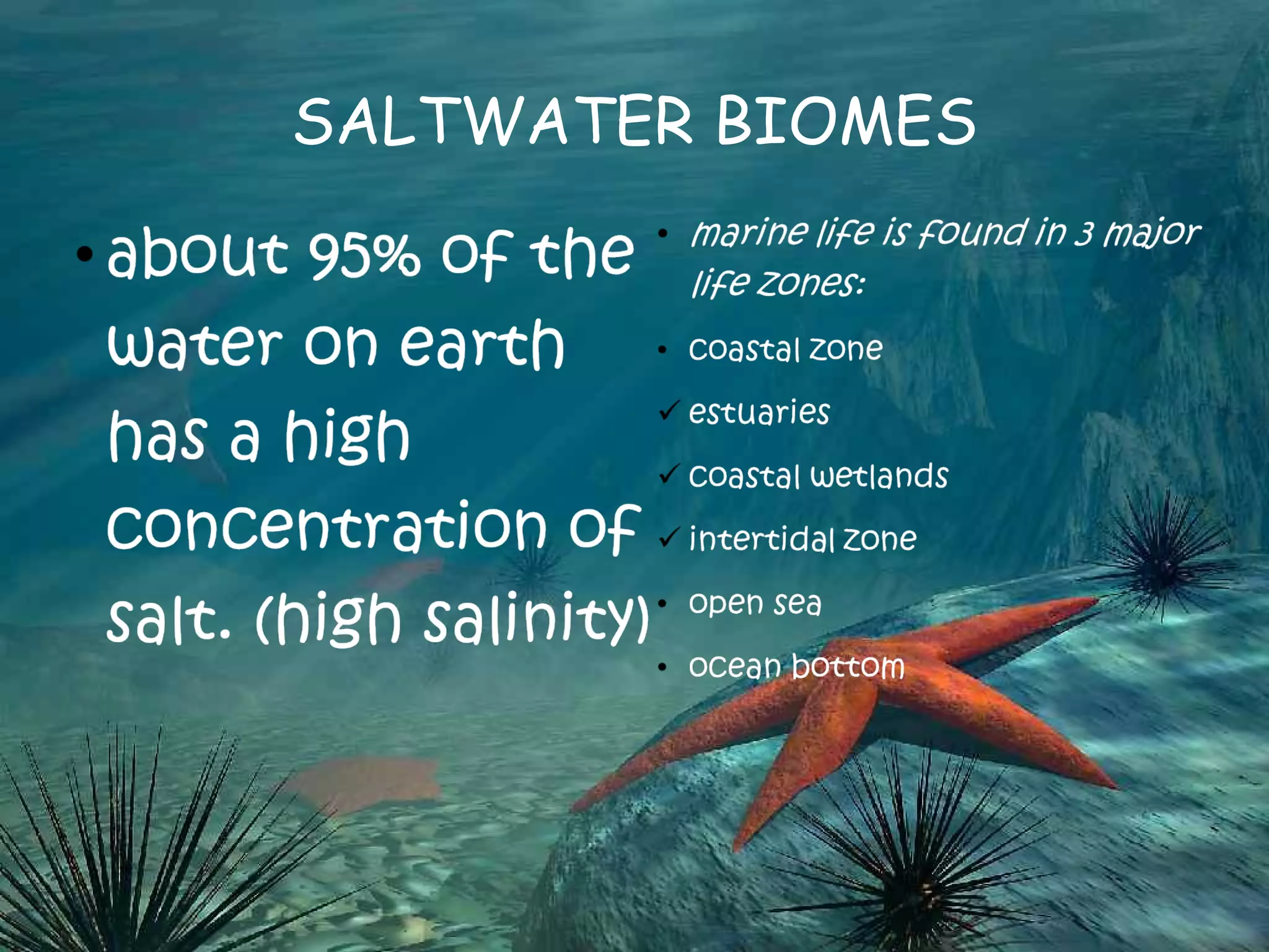 Marine Biomes | PPT