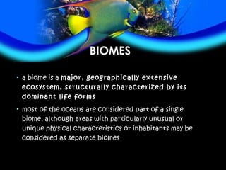 Marine Biome Plant Names