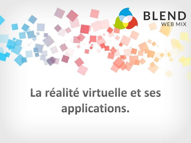 La réalité virtuelle et ses applications | PPT