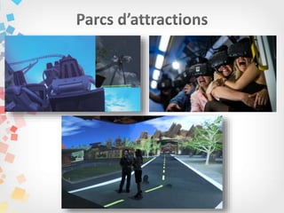 La réalité virtuelle et ses applications | PPTX | Browsers | Computer Software and Applications