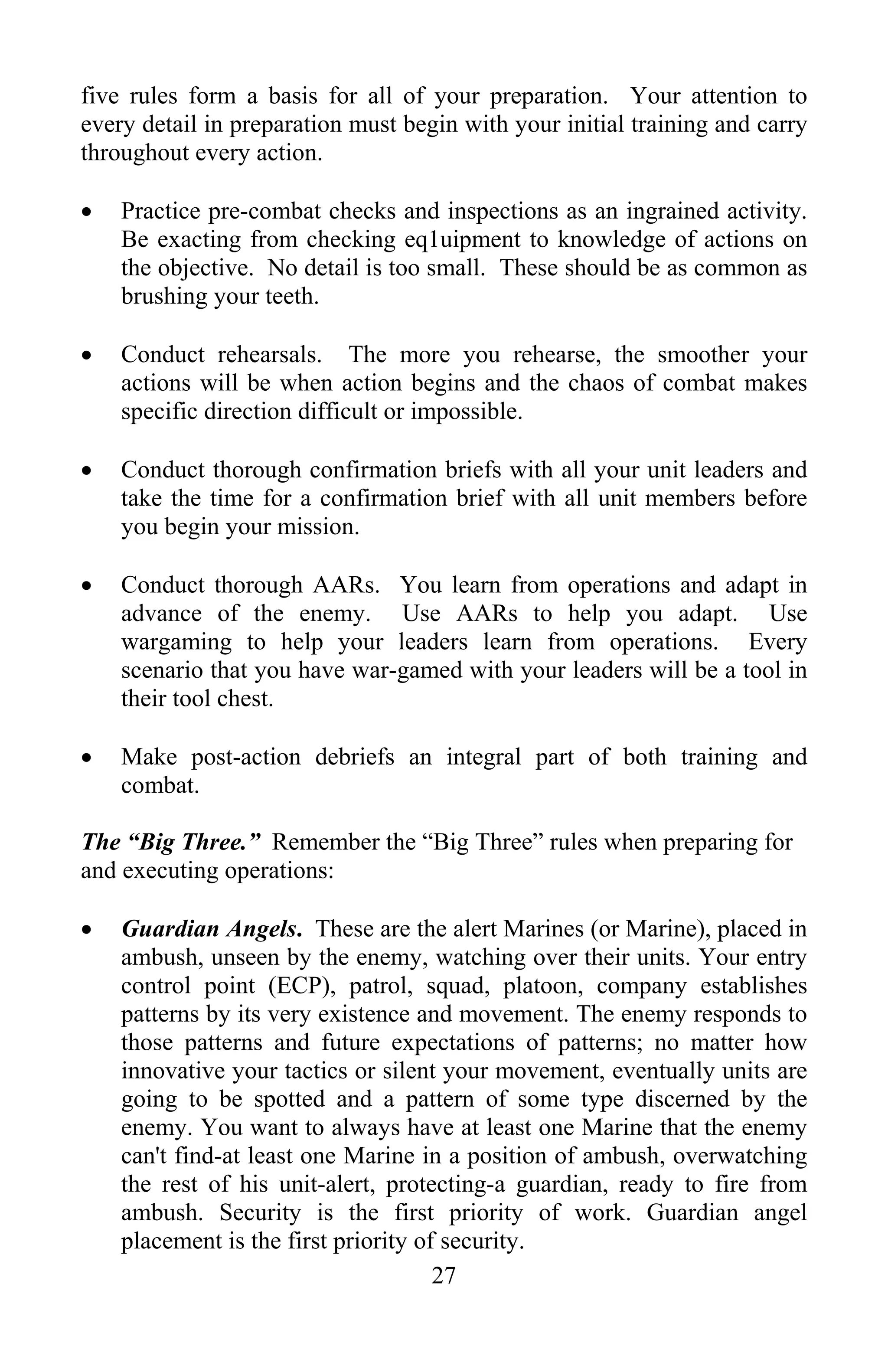 Marine Corps Small Unit Leaders Guide To Counterinsurgency | PDF