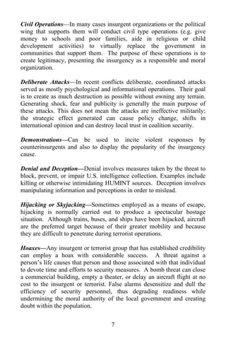 Marine Corps Small Unit Leaders Guide To Counterinsurgency | PDF