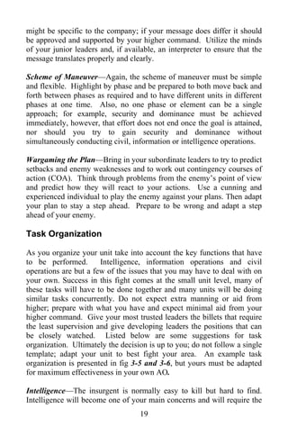 Marine Corps Small Unit Leaders Guide To Counterinsurgency | PDF