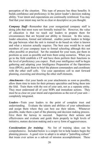 Marine Corps Small Unit Leaders Guide To Counterinsurgency | PDF