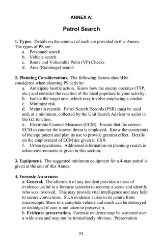 Marine Corps Small Unit Leaders Guide To Counterinsurgency | PDF